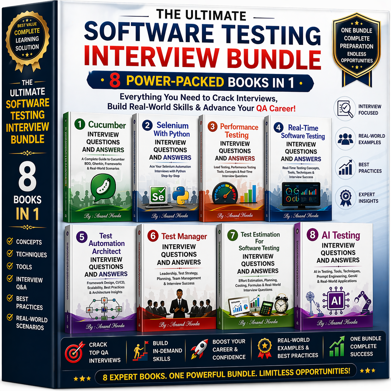 Software Testing Interview Books | QA Preparation Bundle